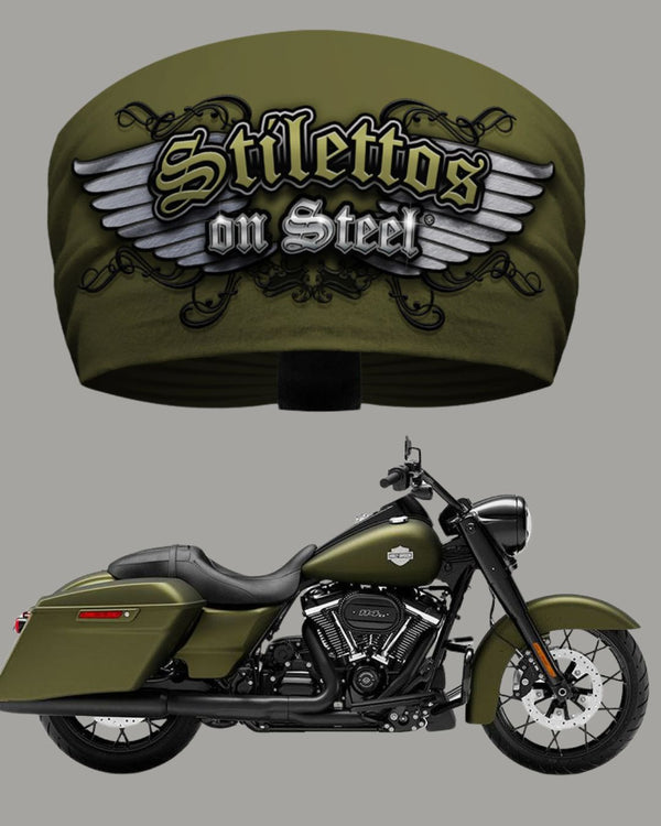 Knotty Band Wrap-Steel Wings – The Stiletto Store