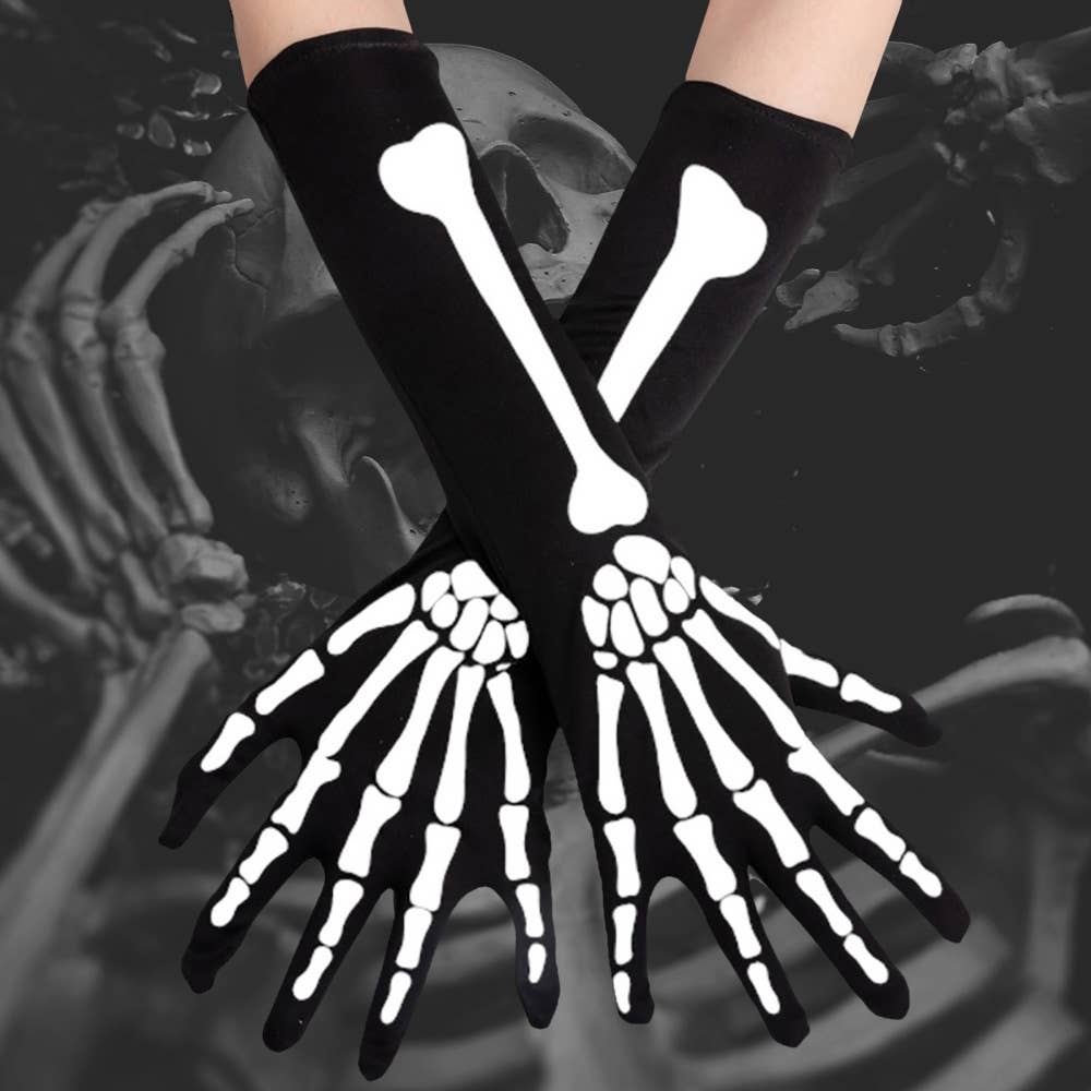 Skull Skeleton Gloves – The Stiletto Store